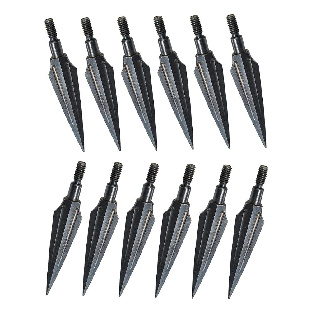 Arrow Tips Black 100 Grains Hunting Broadheads One Piece Broad Head ...